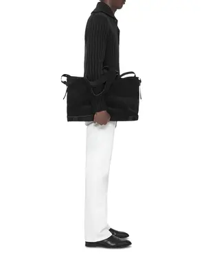 ALLSAINTS Liev Wool Blend Funnel Neck Sweater