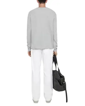 ALLSAINTS Raphy Cotton Waffle Logo Stamp Shirt
