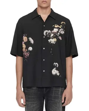 ALLSAINTS Fleur Saint Short Sleeve Shirt