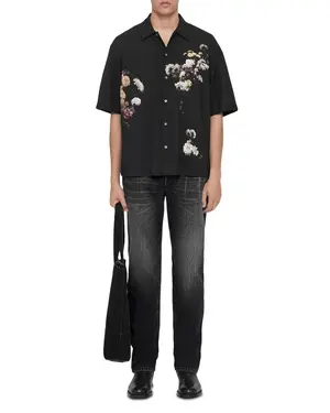 ALLSAINTS Fleur Saint Short Sleeve Shirt