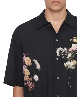 ALLSAINTS Fleur Saint Short Sleeve Shirt