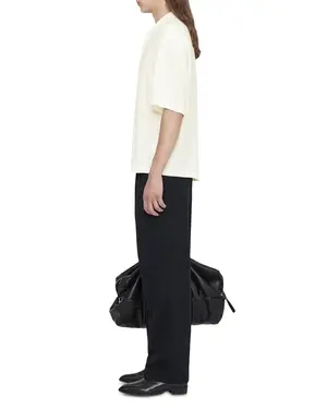 ALLSAINTS Archer Oversized Point Collar Shirt - White