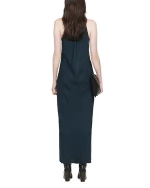 ALLSAINTS Beril Bias Cut Maxi Dress