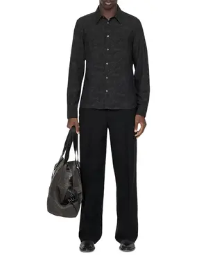 ALLSAINTS Seraphim Paisley Point Collar Shirt