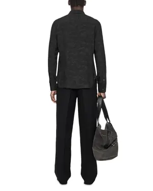 ALLSAINTS Seraphim Paisley Point Collar Shirt