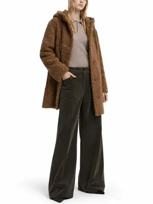 Aspesi Cotton Velvet Trousers - Green
