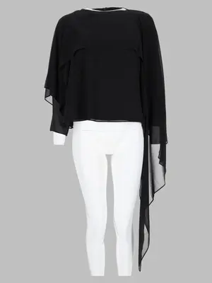MAISON MARGIELA Asymmetrical Drape Top