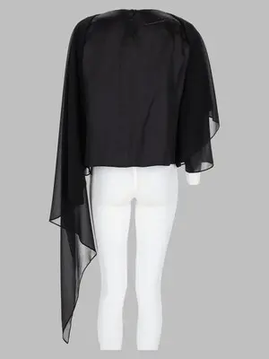 MAISON MARGIELA Asymmetrical Drape Top