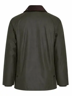 Barbour Giacca "bedale" In Cotone Cerato - Black