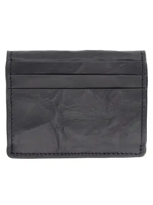 Y3 Portacarte In Pelle Con Logo