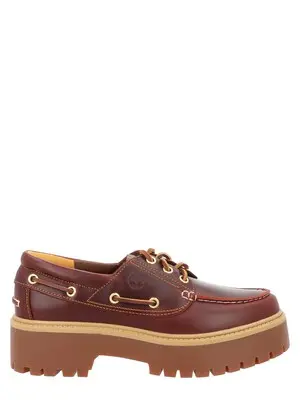 Timberland Timberland Moc Toe Lace Up Lug Sole Shoes Grey