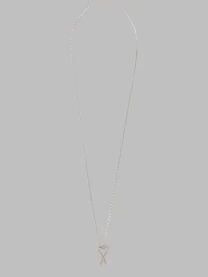 AMI Paris Collana A Catena Con Logo De Caur