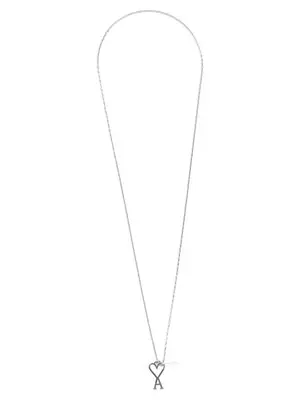 AMI Paris Collana A Catena Con Logo De Caur