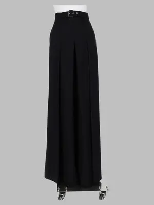 Alberta Ferretti Pantalone Ampio Con Cintura