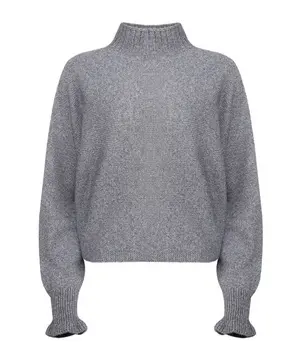 TWINSET Mock-neck Ruffled Jumper