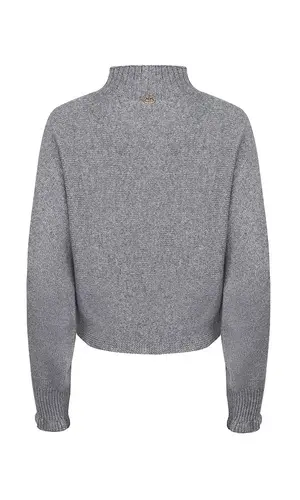 TWINSET Mock-neck Ruffled Jumper