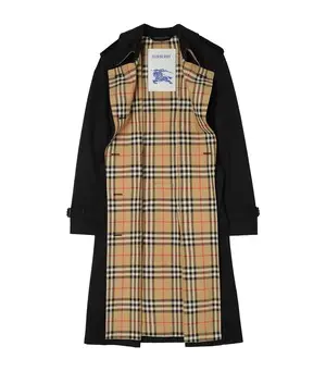 Burberry Gabardine Lakefield Long Trench Coat