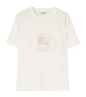 Burberry Cotton Knight Stamp T-shirt