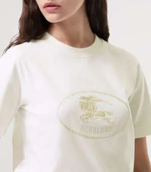 Burberry Cotton Knight Stamp T-shirt