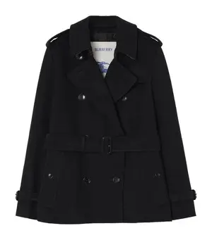 Burberry Cashmere Kensington Trench Jacket