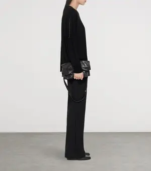 ALLSAINTS Merino Wool Asymmetric Martel Sweater