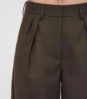 ALLSAINTS Laura Wide-leg Pleated Trousers