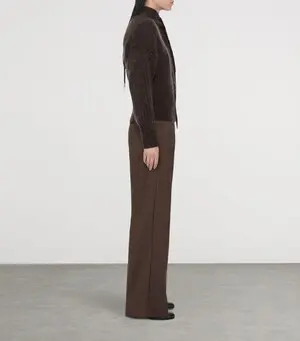 ALLSAINTS Laura Wide-leg Pleated Trousers