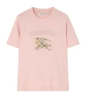 Burberry Cotton Check Ekd T-shirt