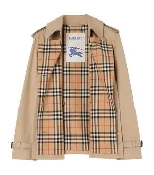 Burberry Gabardine Lakefield Trench Jacket