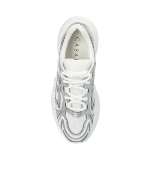 Casadei Wave Pattern Platform Sneakers