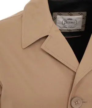 Herno Button-fastening Cotton Coat