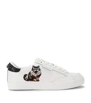 Kurt Geiger Leather London Patch Sneakers