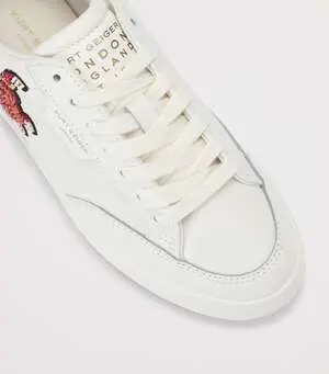 Kurt Geiger Leather Patch Sneakers