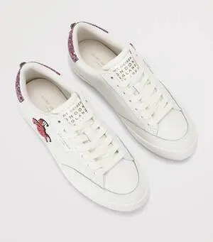 Kurt Geiger Leather Patch Sneakers