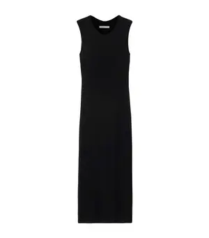 ALLSAINTS Jersey Ilia Midi Dress - Black
