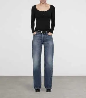 ALLSAINTS Jules Henley Long-sleeve T-shirt