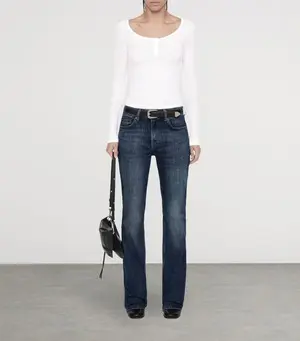 ALLSAINTS Jules Henley Long-sleeve T-shirt
