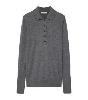 ALLSAINTS Merino Wool Martel Polo Sweater