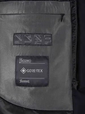Herno High-neck Padded Jacket With Removable Hood