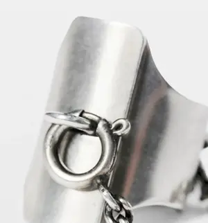 ANN DEMEULEMEESTER Chain Ring