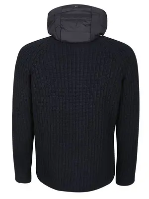 Herno Padded Hood Knit Jacket