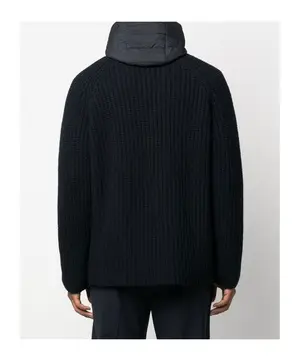 Herno Padded Hood Knit Jacket