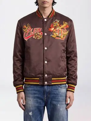 Philipp Plein Embellished Dragon Bomber Jacket