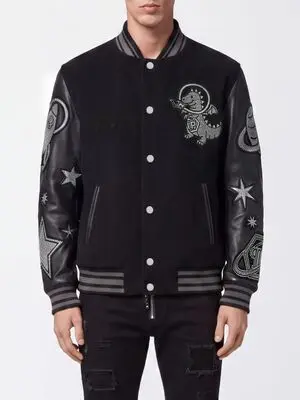 Philipp Plein Embellished Varsity Jacket