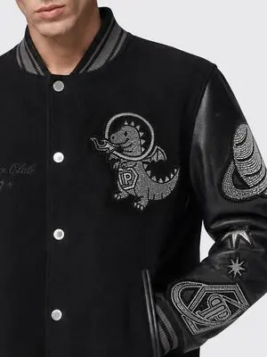 Philipp Plein Embellished Varsity Jacket