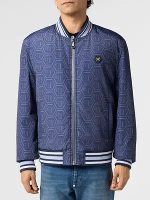 Philipp Plein Bomber Jacket - Blue