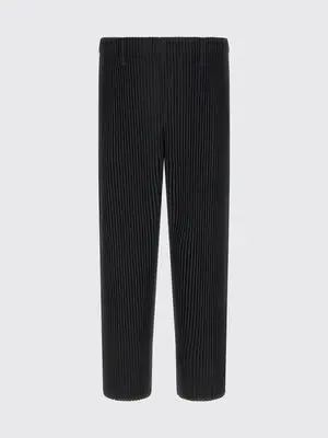 Issey Miyake Homme Plissé Pleated Trousers - Black
