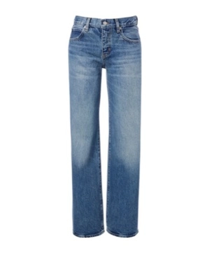 FRAME Saturday Straight Jeans In Faded Wash