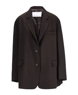 THE FRANKIE SHOP Blazer - Dark Brown