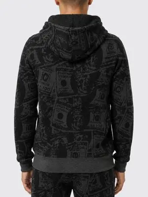 Philipp Plein Printed Zip-up Hoodie